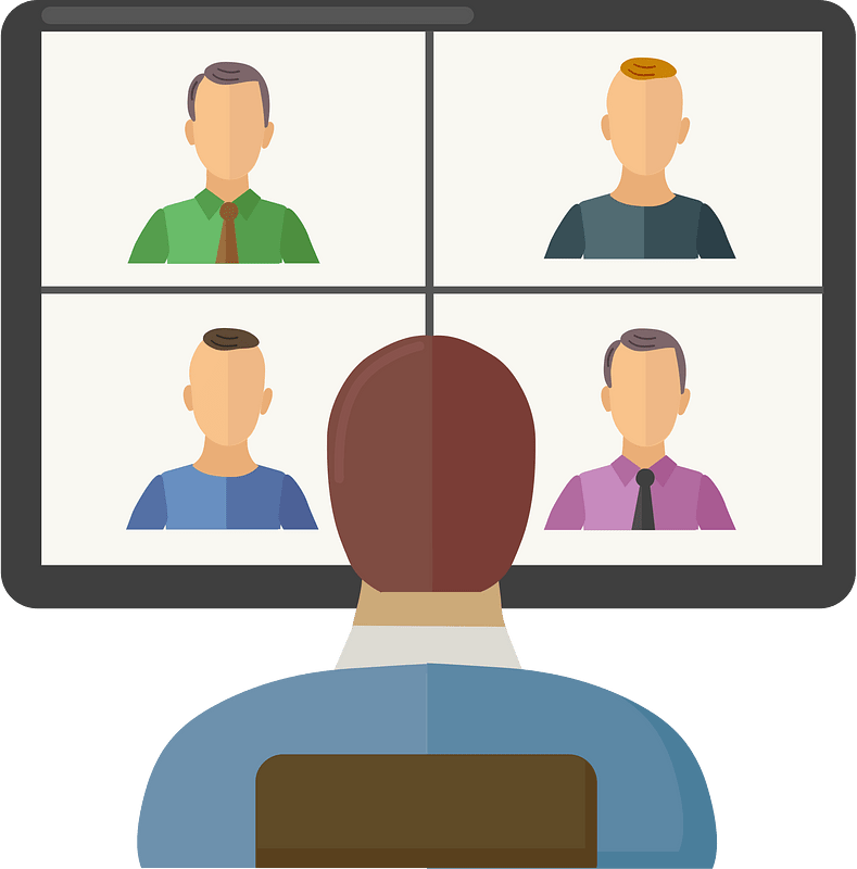 Video Conference Clip Art