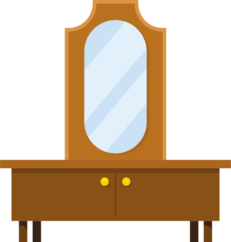 Dressing table - Free vector clipart images on creazilla.com