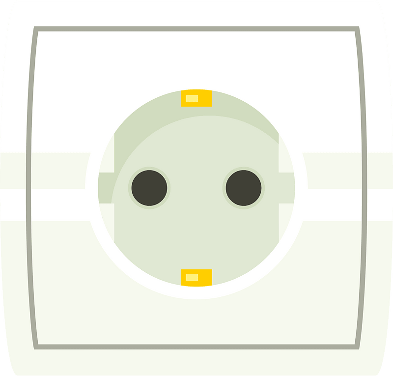 Electric socket clipart. Free download transparent .PNG | Creazilla