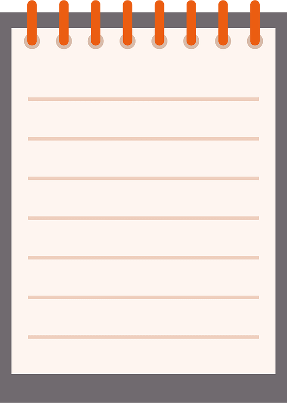 Notebook - Free vector clipart images on creazilla.com