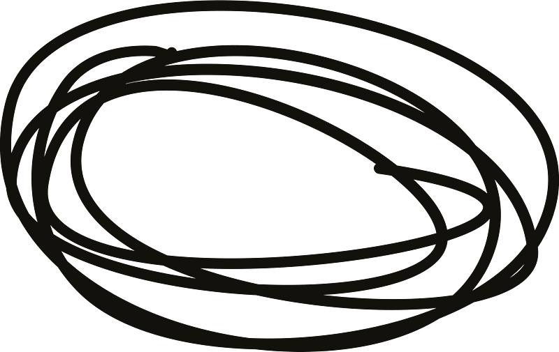 Scribble lines set clipart. Free download transparent .PNG | Creazilla