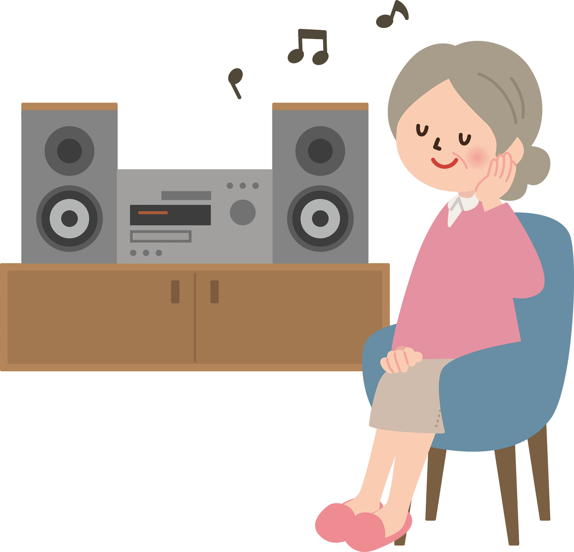 Listen To Music Clipart