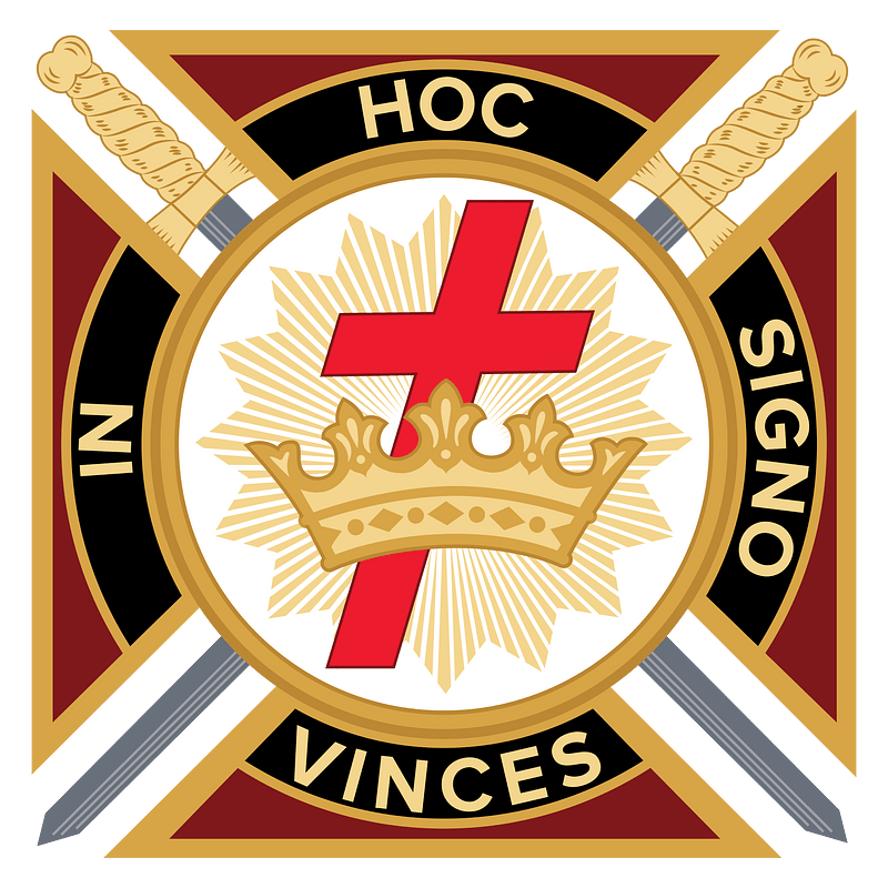 Knights Templar Logo (Freemasonry) clipart. Free download transparent ...