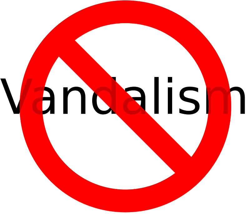 No vandalism allowed on Wikipedia clipart. Free download transparent ...