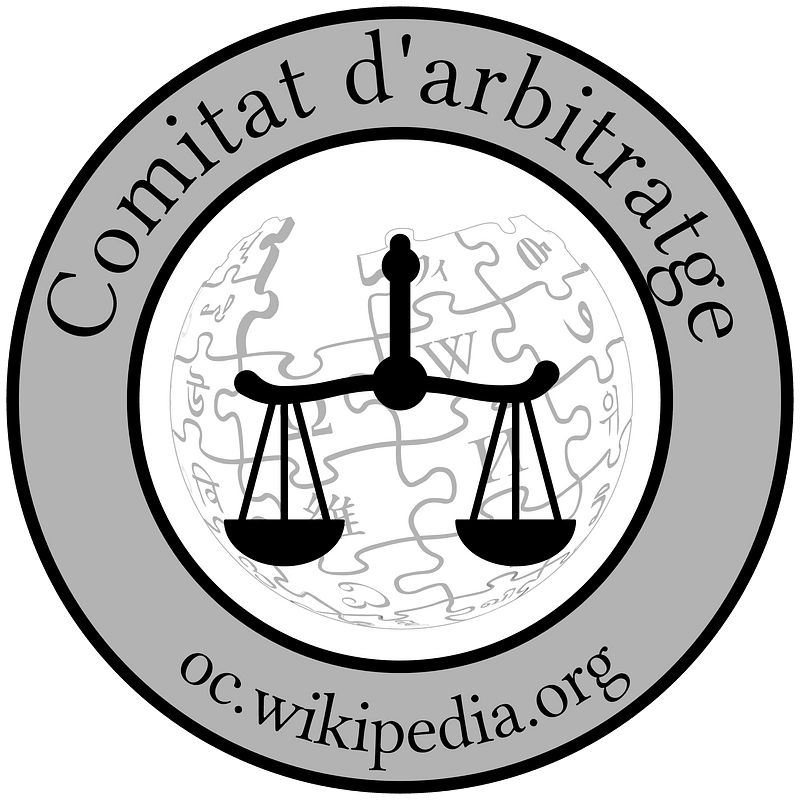 Wikipedia Arbitration Committee Logo oc - Free vector clipart images on ...