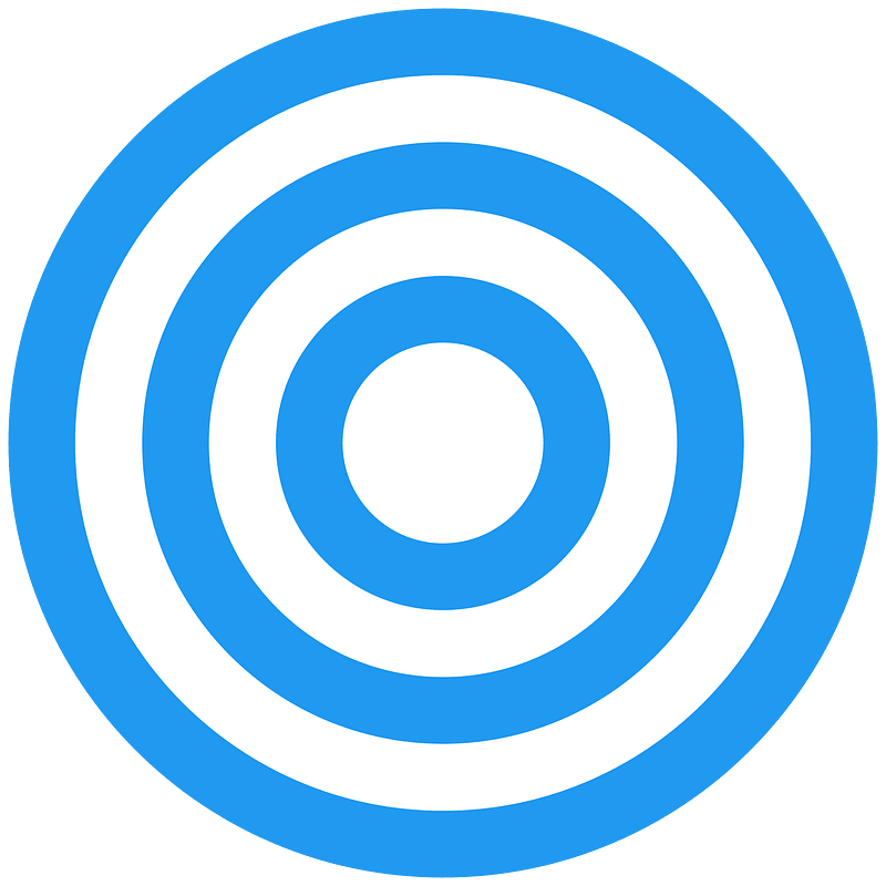 Urantia three-concentric-blue-circles-on-white symbol clipart. Free ...