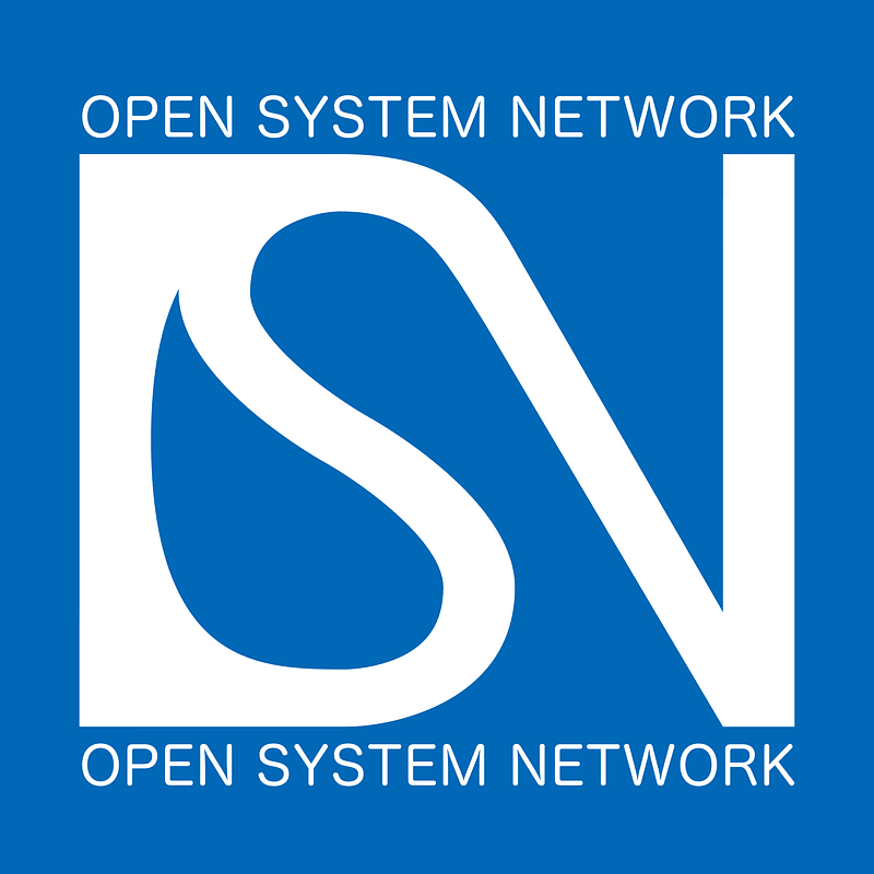 Open System Network Logo - Free vector clipart images on creazilla.com