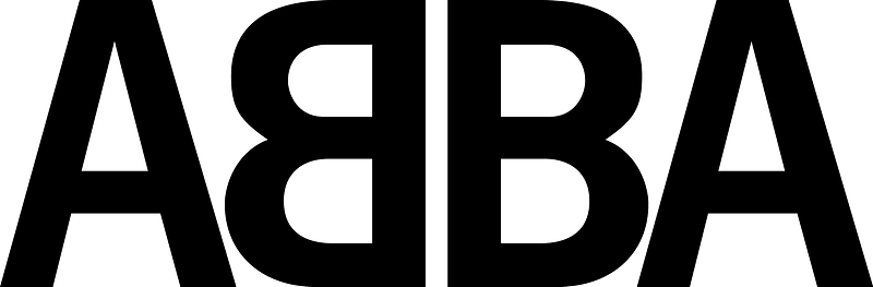 ABBA logo clipart. Free download transparent .PNG | Creazilla