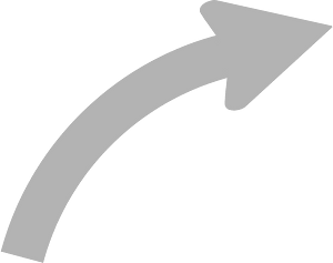 Grey arrow clipart. Free download transparent .PNG | Creazilla