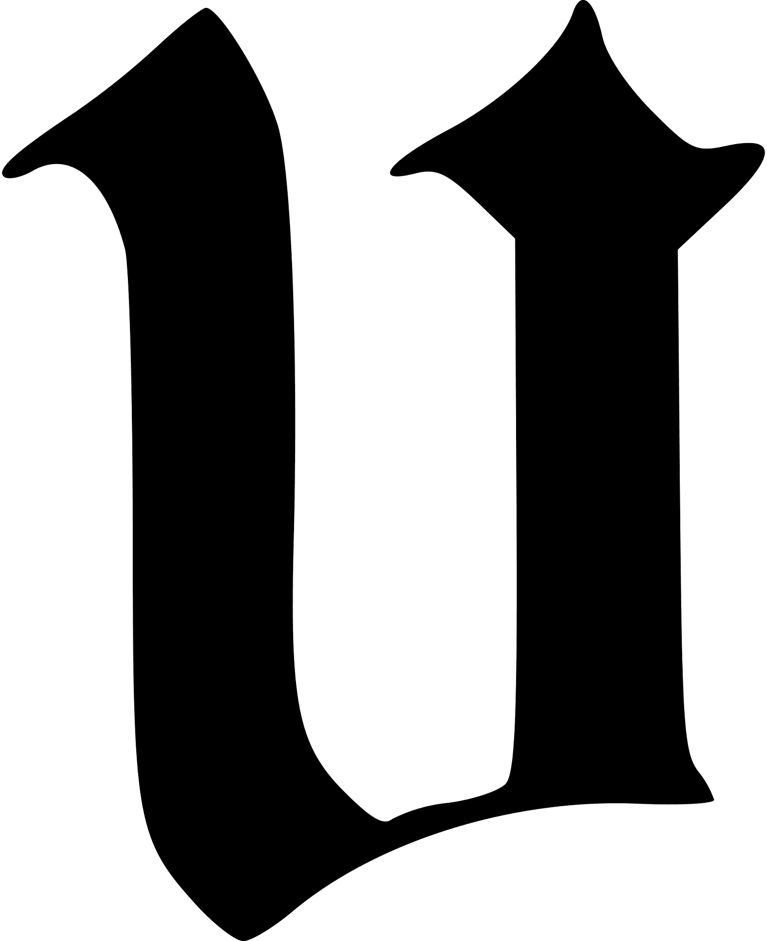 Old English Letter U