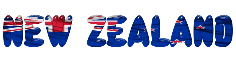 New Zealand lettering with flag clipart. Free download transparent .PNG ...