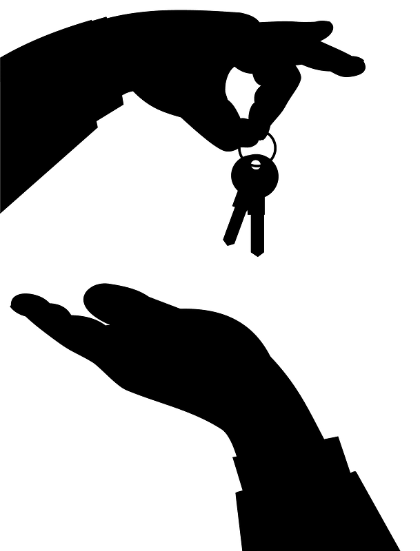 Hands-Dangling-Keys-Silhouette clipart. Free download transparent .PNG ...
