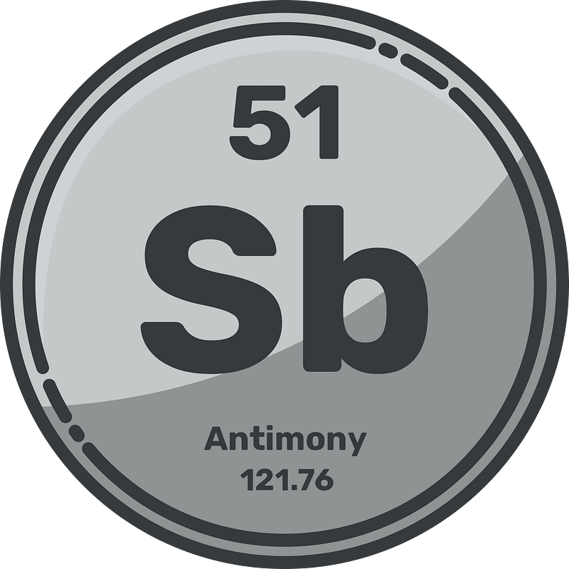 Antimony element - Free vector clipart images on creazilla.com