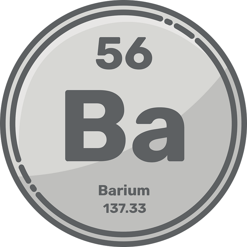 Barium element - Free vector clipart images on creazilla.com