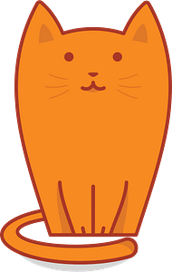 Happy cat - Free vector clipart images on creazilla.com