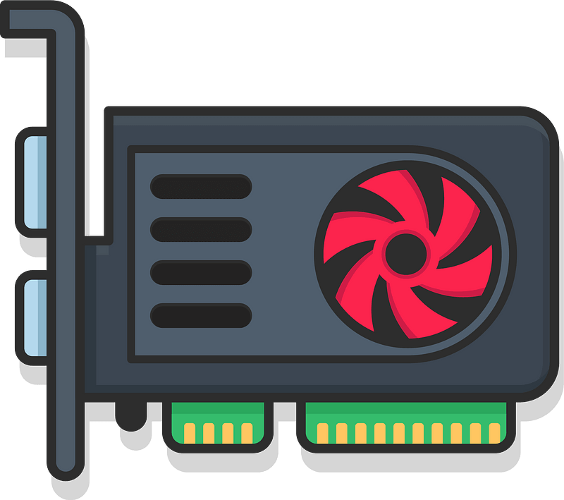 GPU-ATI - Free vector clipart images on creazilla.com