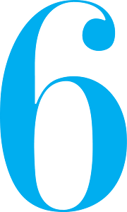 Number 6 - Free vector clipart images on creazilla.com