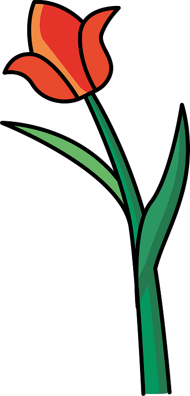 Flor clipart. Dibujos animados descargar gratis. | Creazilla