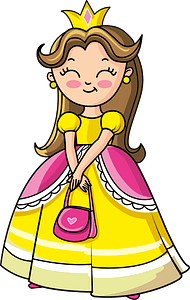 Cute Princess - Free vector clipart images on creazilla.com