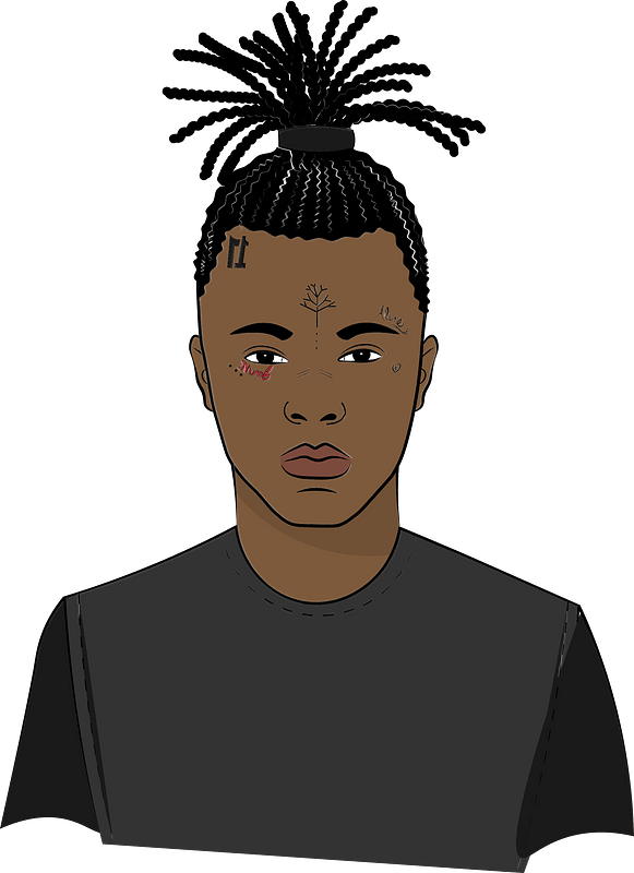 Xxxtentacion - Free vector clipart images on creazilla.com