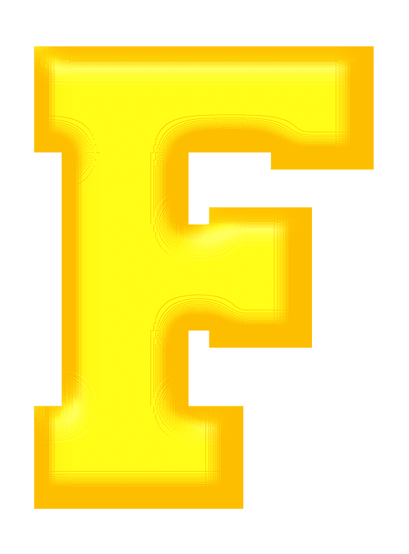 Letter F clipart. Free download transparent .PNG | Creazilla