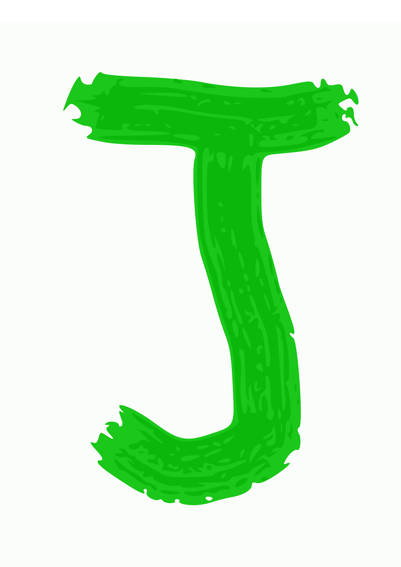 Initial Letter J Clipart