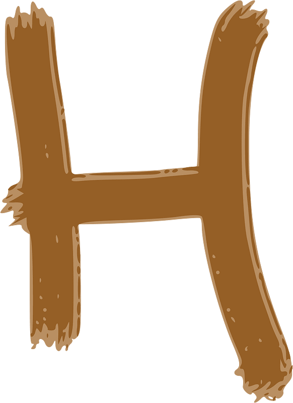 Letter H clipart. Free download transparent .PNG | Creazilla