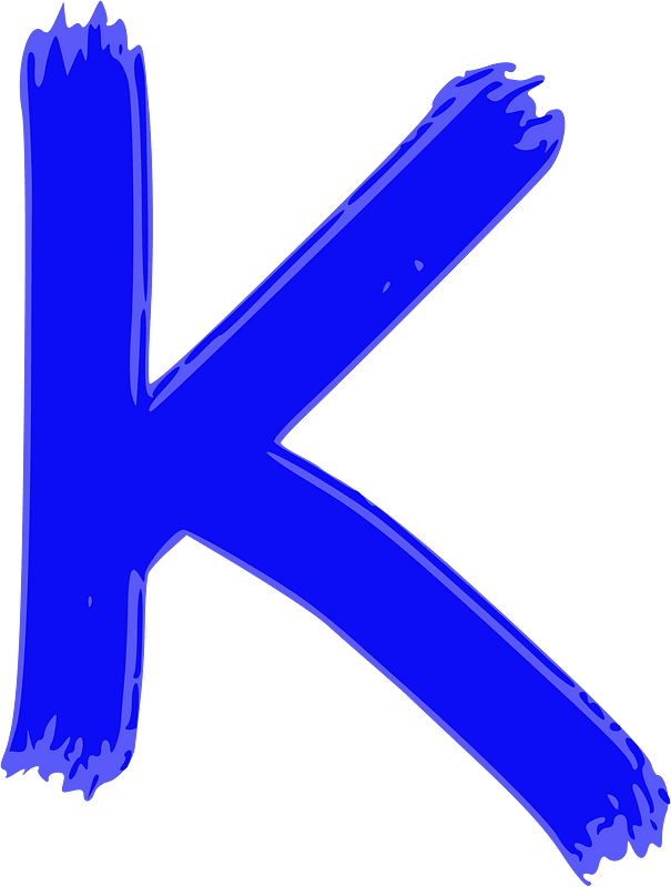 Letter K clipart. Free download transparent .PNG | Creazilla