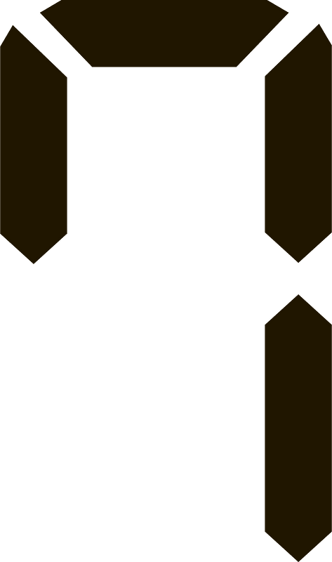 Number 7 clipart. Free download transparent .PNG | Creazilla