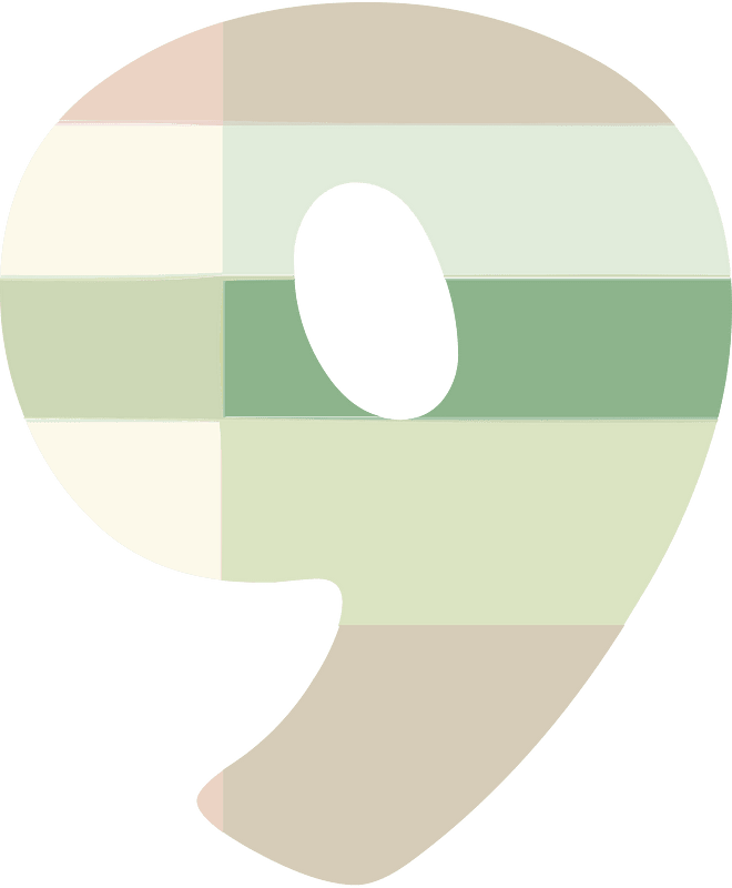 Número 9 clipart. Dibujos animados descargar gratis. | Creazilla