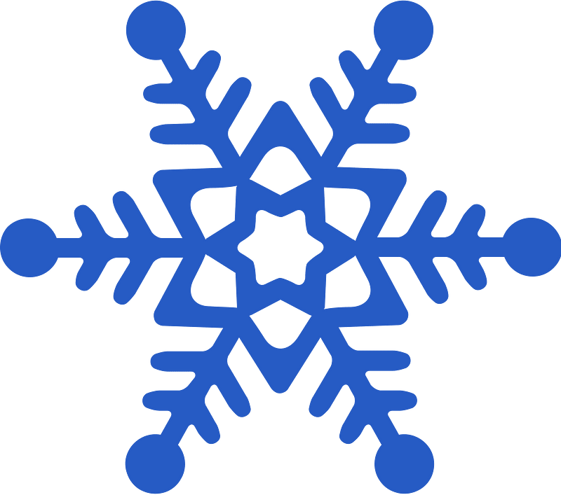 Snowflake clipart. Free download transparent .PNG | Creazilla