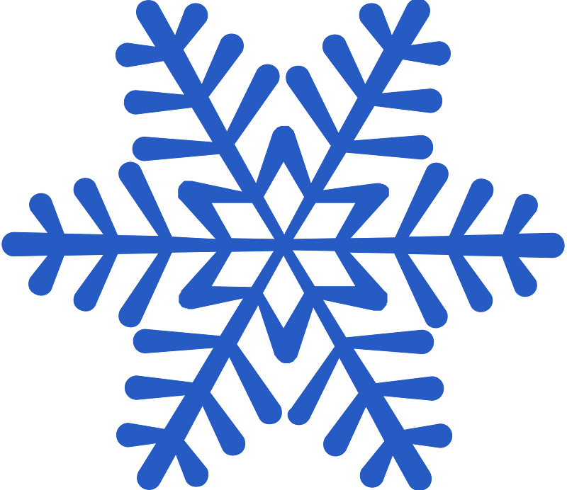 Snowflake clipart. Free download transparent .PNG | Creazilla