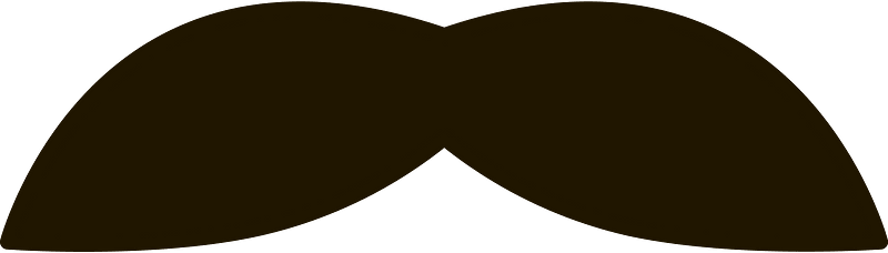Moustache - Free vector clipart images on creazilla.com