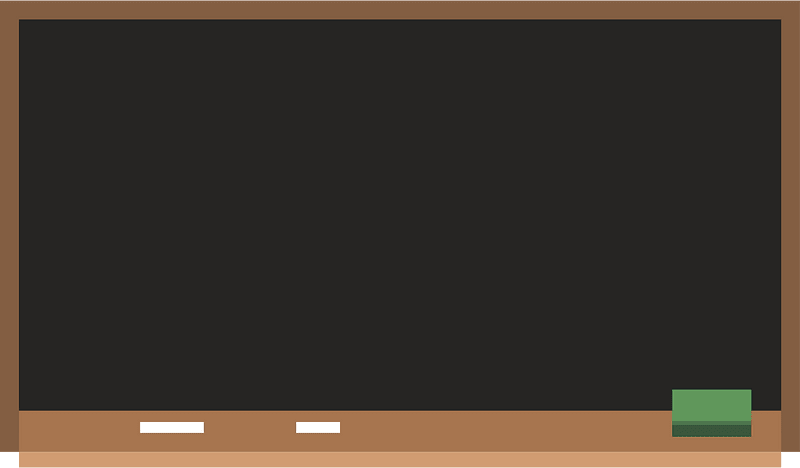 School blackboard - Free vector clipart images on creazilla.com