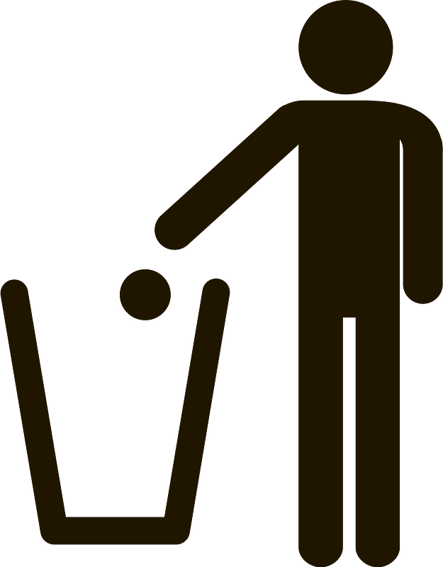 Garbage pictogram clipart. Free download transparent .PNG | Creazilla