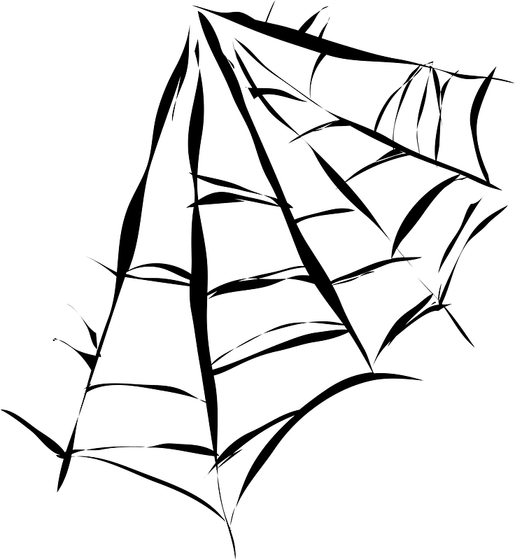 Halloween cobweb clipart. Free download transparent .PNG | Creazilla