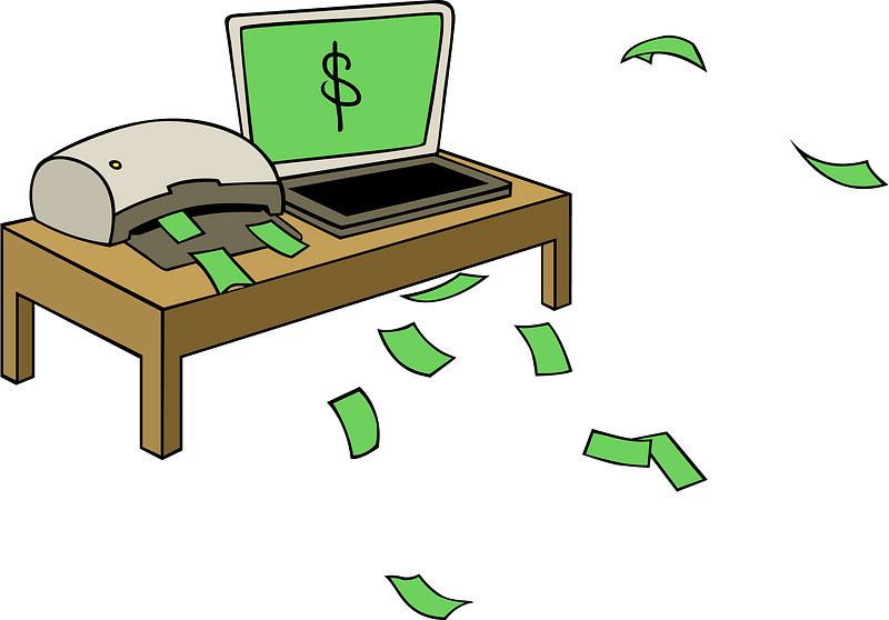 Money desk clipart. Free download transparent .PNG | Creazilla