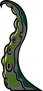 Octopus tentacle - Free vector clipart images on creazilla.com