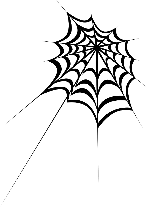 Spider web - Free vector clipart images on creazilla.com