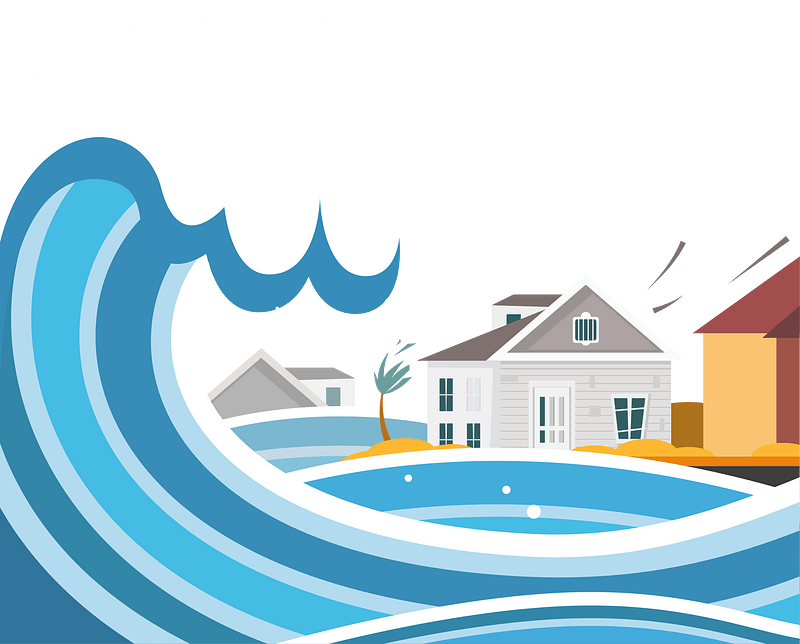 Tsunami clipart. Free download transparent .PNG | Creazilla