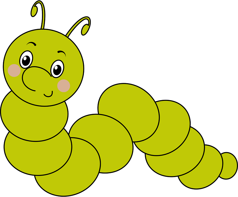 Caterpillar clipart. Free download transparent .PNG | Creazilla