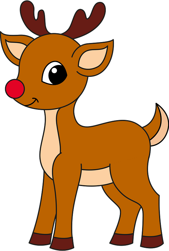 Rudolf clipart. Free download transparent .PNG | Creazilla