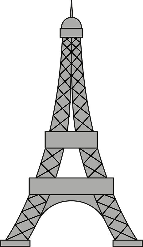 Eiffel tower clipart. Free download transparent .PNG | Creazilla