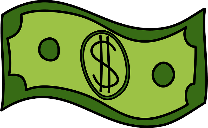 Dollar bill clipart. Free download transparent .PNG | Creazilla