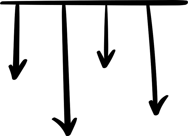 Hand drawn arrow - Free vector clipart images on creazilla.com