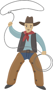 Cowboy - Free vector clipart images on creazilla.com