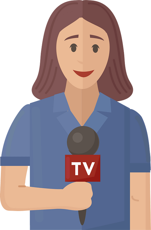 Journalist clipart. Free download transparent .PNG | Creazilla