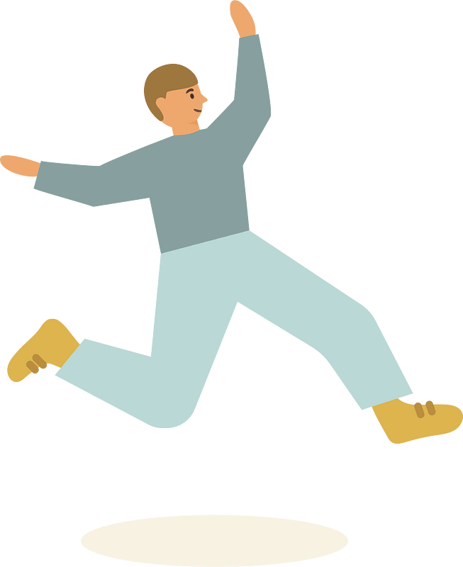 Jump - Free vector clipart images on creazilla.com