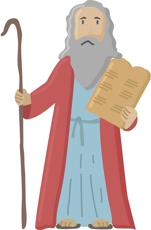 Moses clipart. Free download transparent .PNG | Creazilla