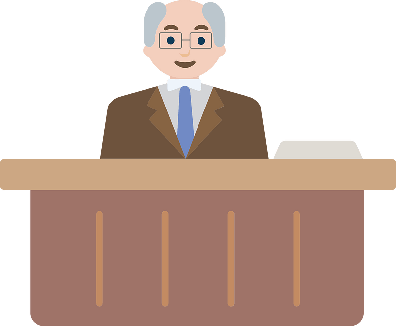 School principal - Free vector clipart images on creazilla.com